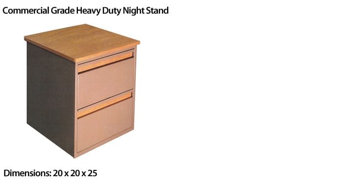 Commercial-Grade-Heavy-Duty-Metal-Night-Stand - Commercial Supply ...